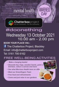 Chatterbox Project Wellbeing Activities in Blackley - Manchester Local ...