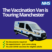 This week's Flu and Covid Vaccination van events - Manchester Local ...